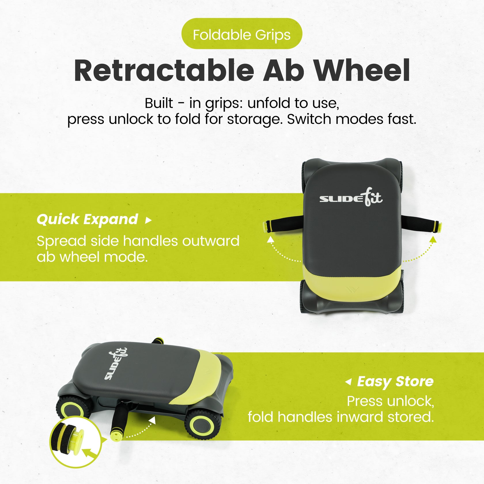 Wonder Core Ab Roller, Ab Exercise Equipment
