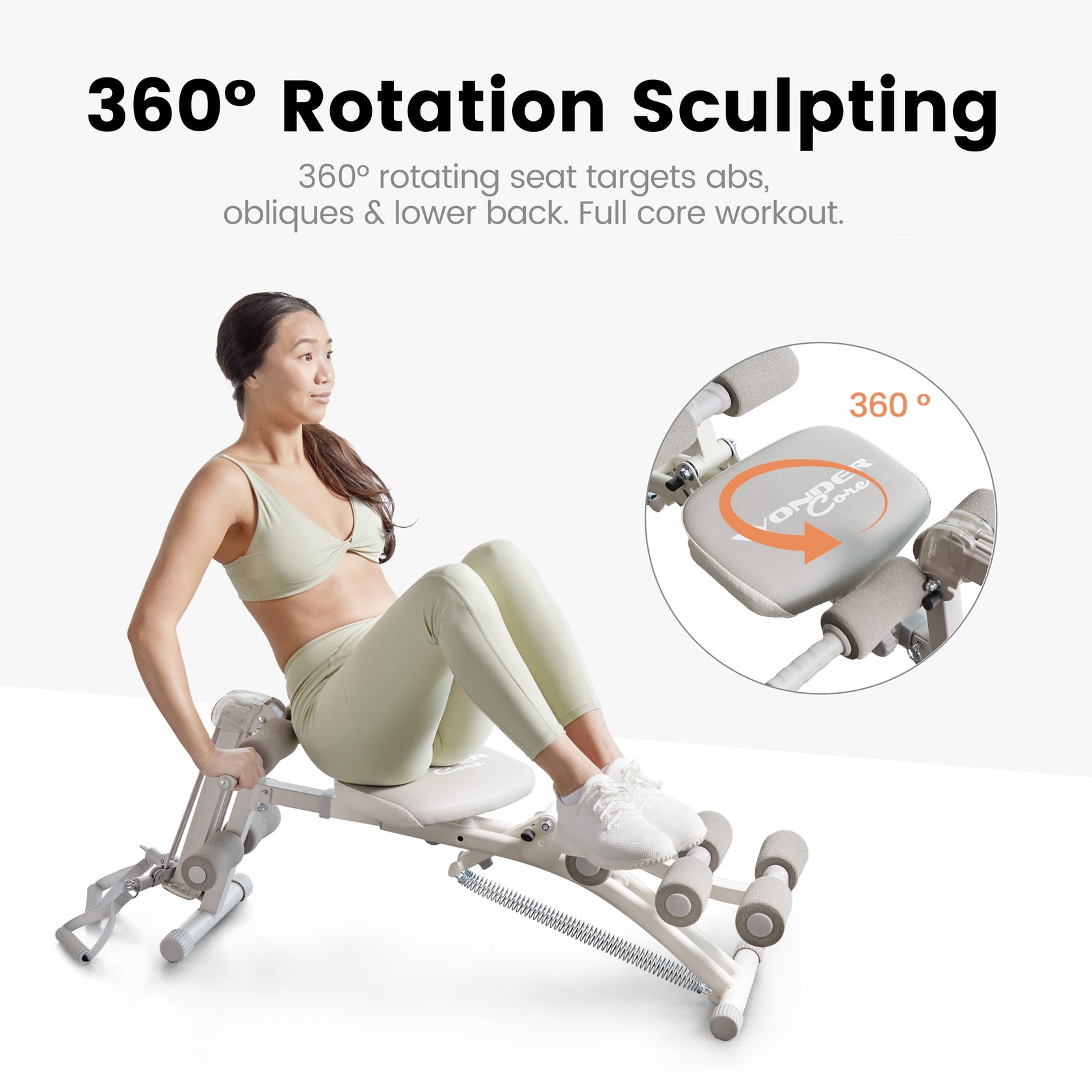 Wonder Core 2 Total Gym Machine, Ab Workout Equipment