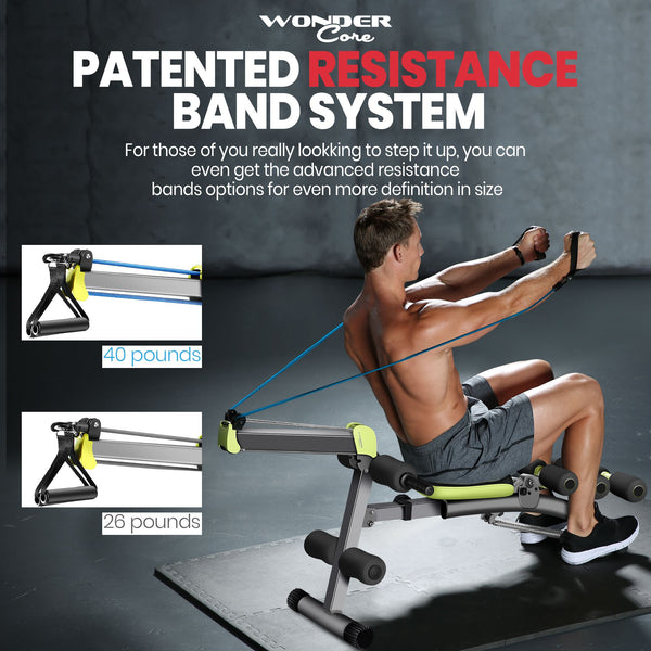 Wonder Core 2 Total Gym Machine, Ab Workout Equipment